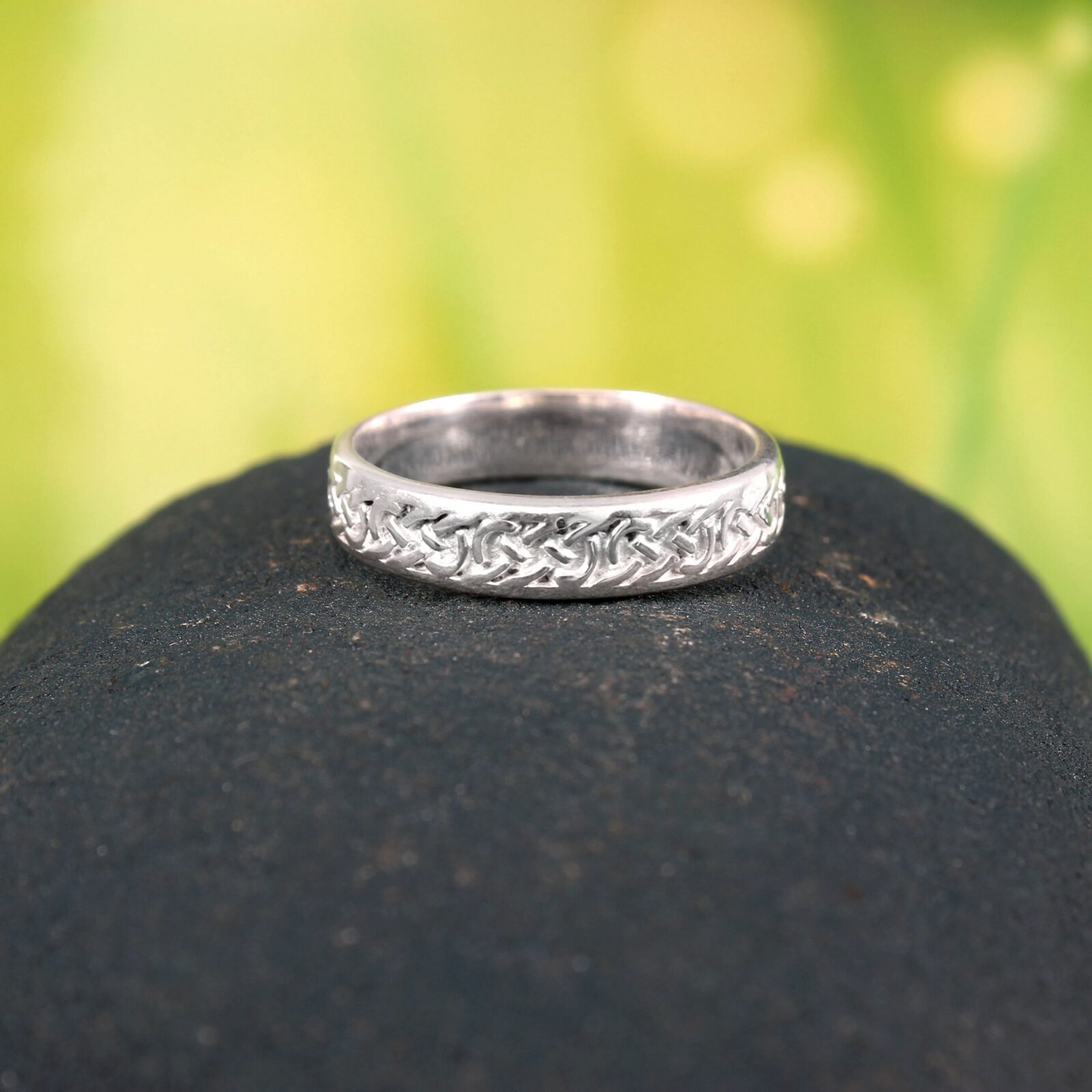 Solid 925 Sterling Silver Ring Band For Women – Shrishyamgemsandjewelry